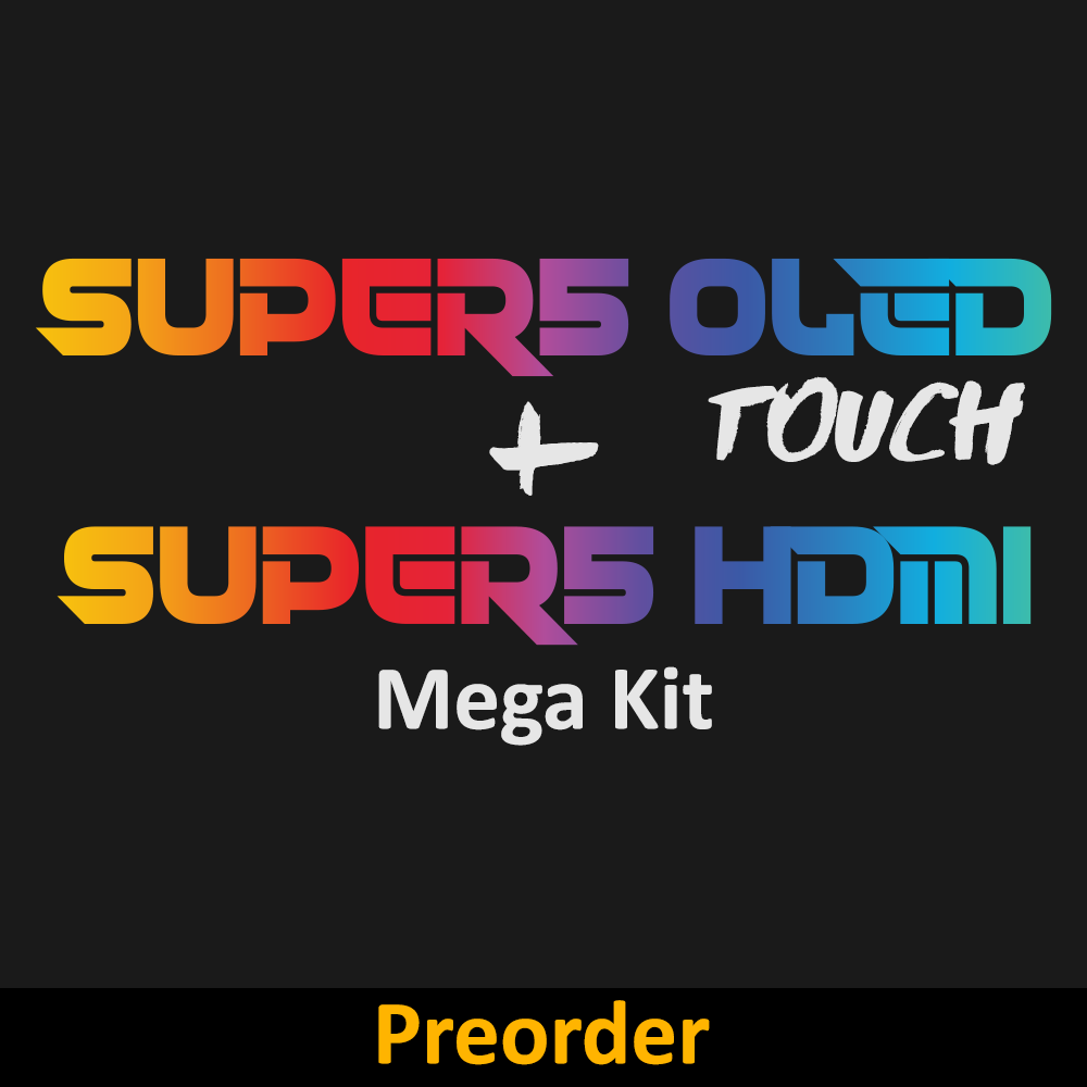 SUPER5 OLED Touch / SUPER5 HDMI - Mega Kit (Preorder) – Retro Remake